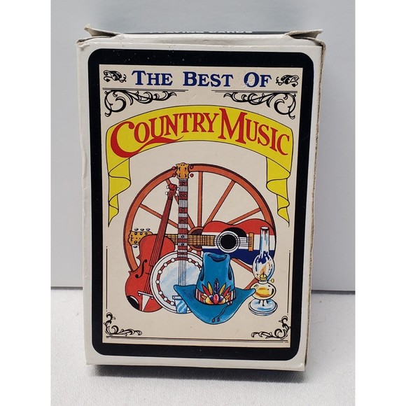 M.C. Art Co. | Games | Vintage The Best Of Country Music Playing Cards ...